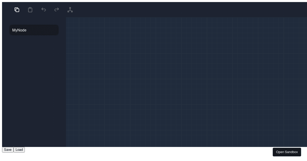 Baklava V2 Saving/Loading - Codesandbox