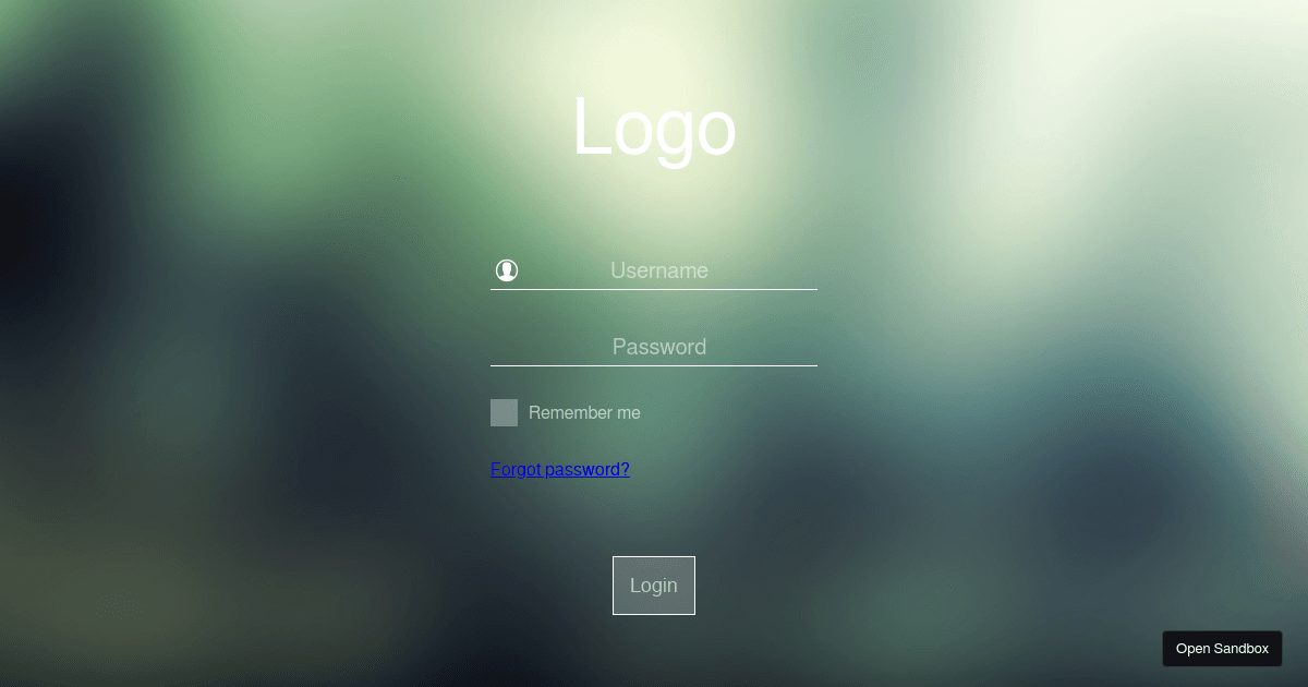 Vue Login Forked Codesandbox
