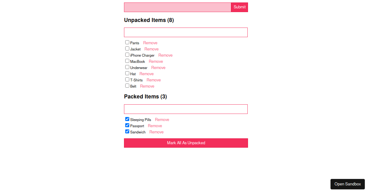 angular - Codesandbox