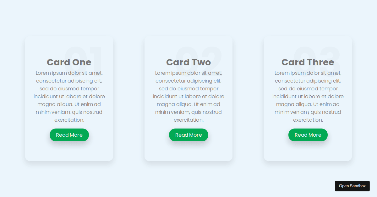Course Section - Codesandbox