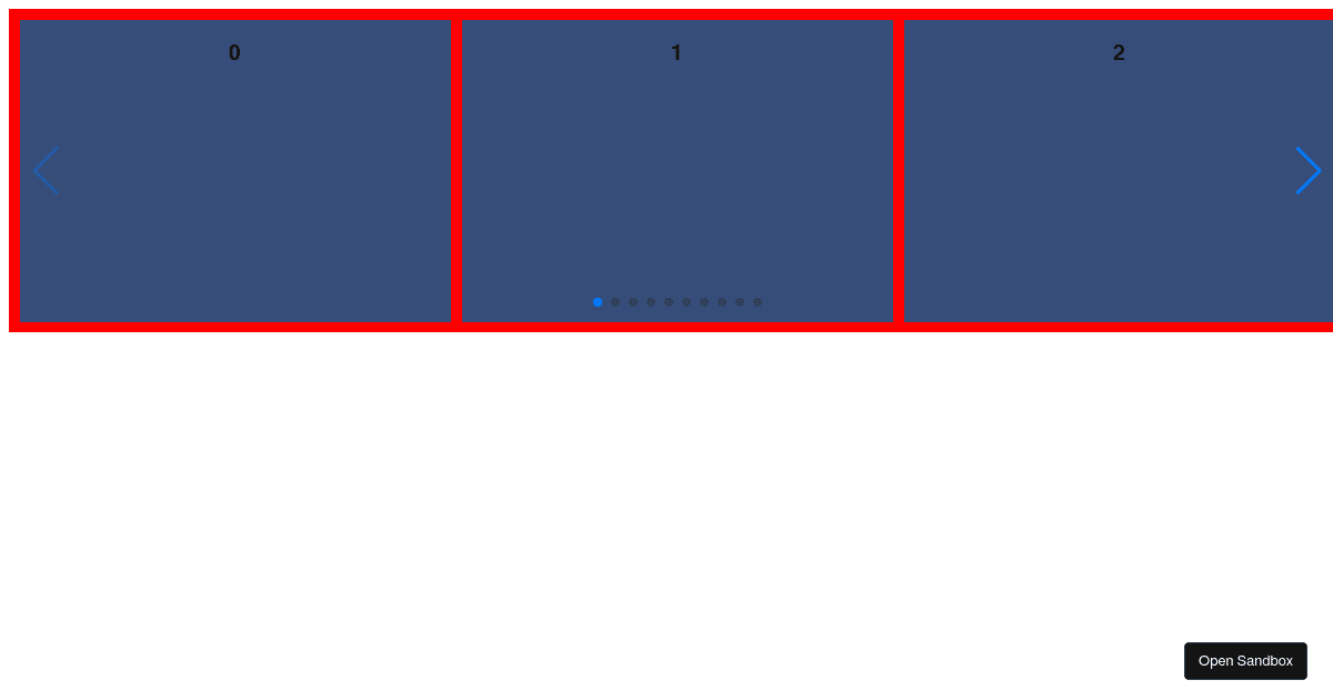 Swiper React Demo (forked) - Codesandbox