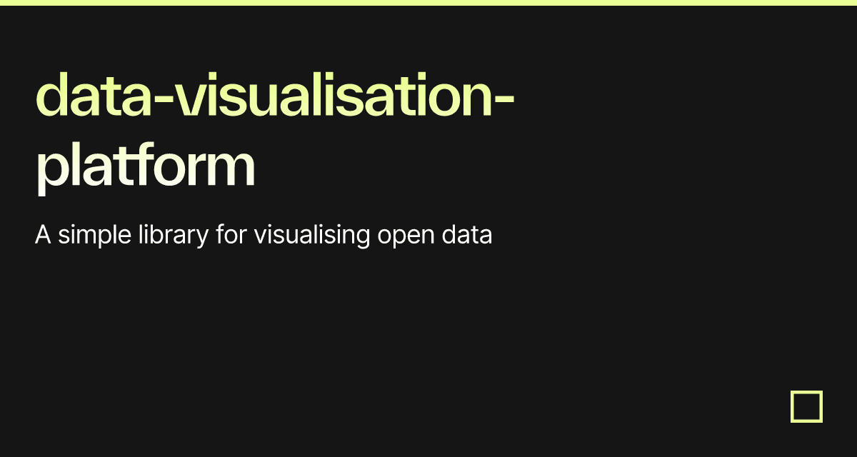 data-visualisation-platform - Codesandbox
