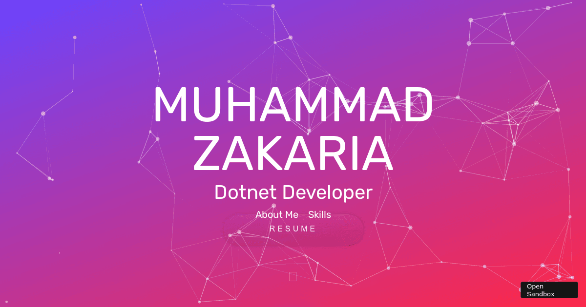 portfolio-project - Codesandbox