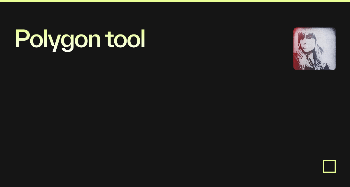 Polygon tool - Codesandbox