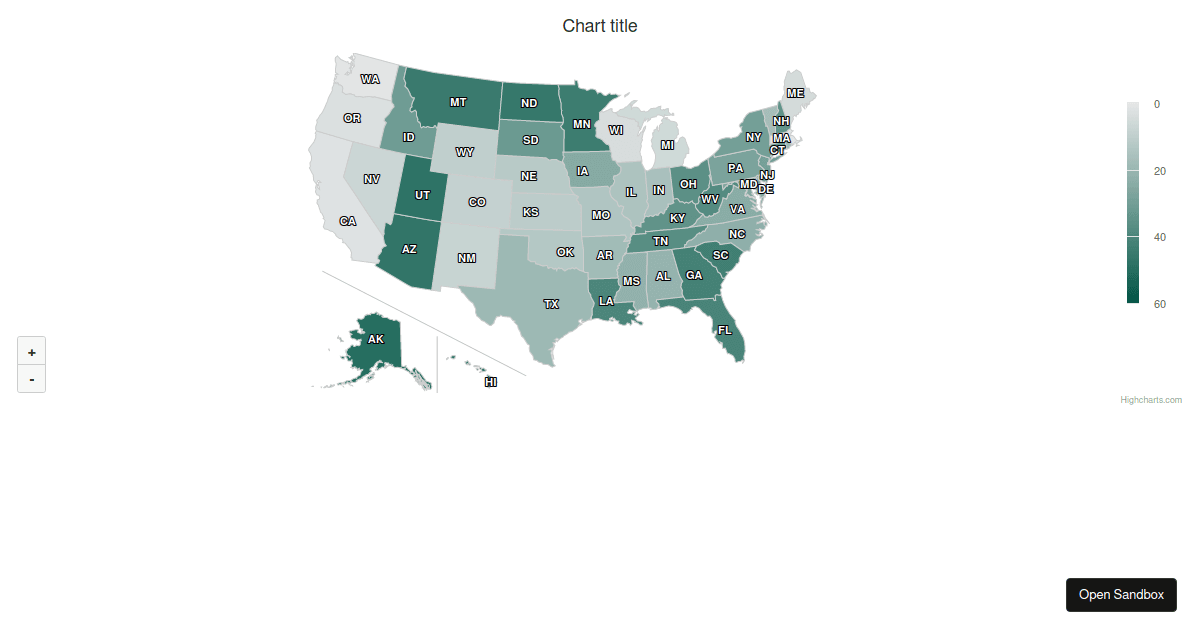 Highcharts React Demo - Codesandbox
