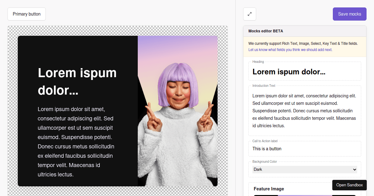 Editor - Codesandbox