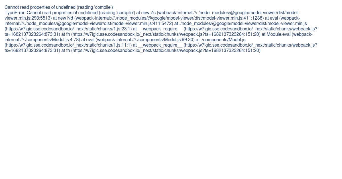 google-model-viewer-nextjs - Codesandbox