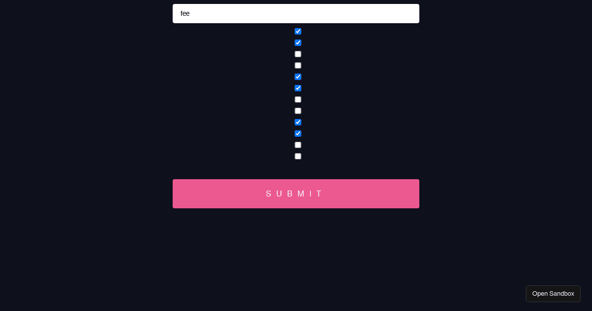 React Hook Form - Get Started (forked) - Codesandbox