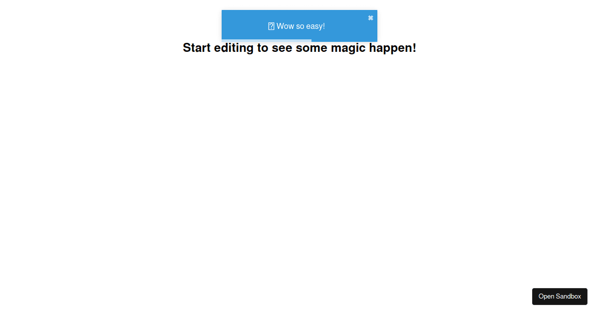 react-toastify-test - Codesandbox