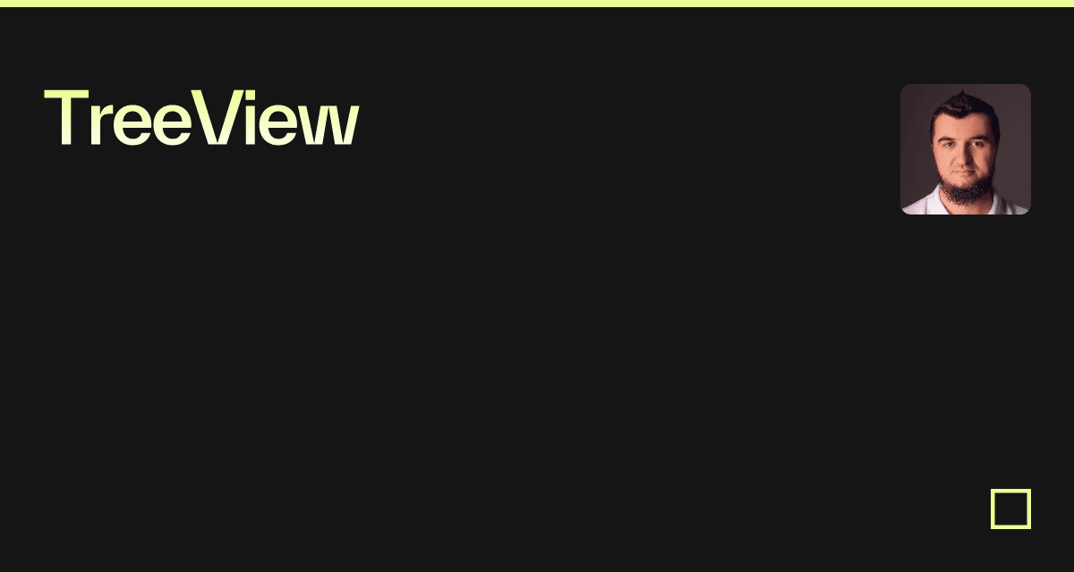 TreeView - Codesandbox