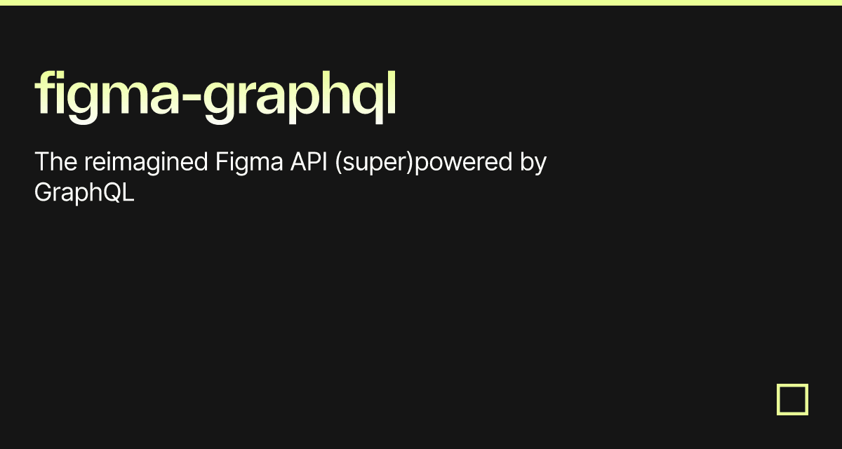 figma-graphql - Codesandbox