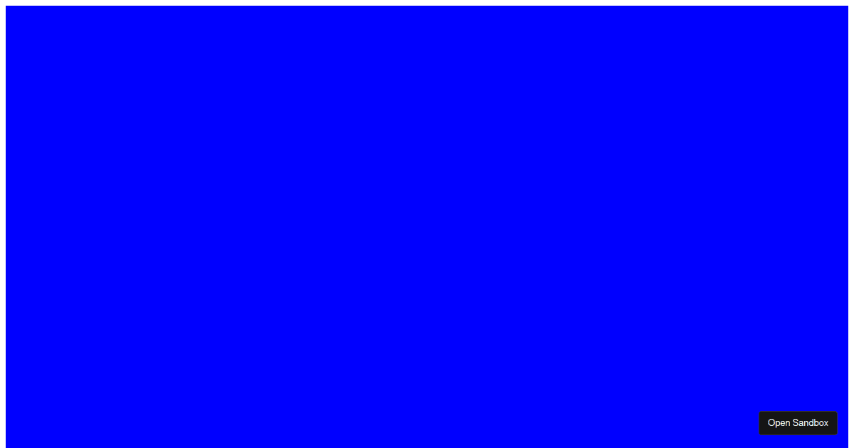 React Aspect Ratio Demo Forked Codesandbox
