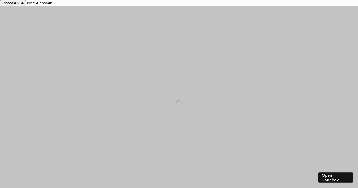 Threejs Visualizer Codesandbox