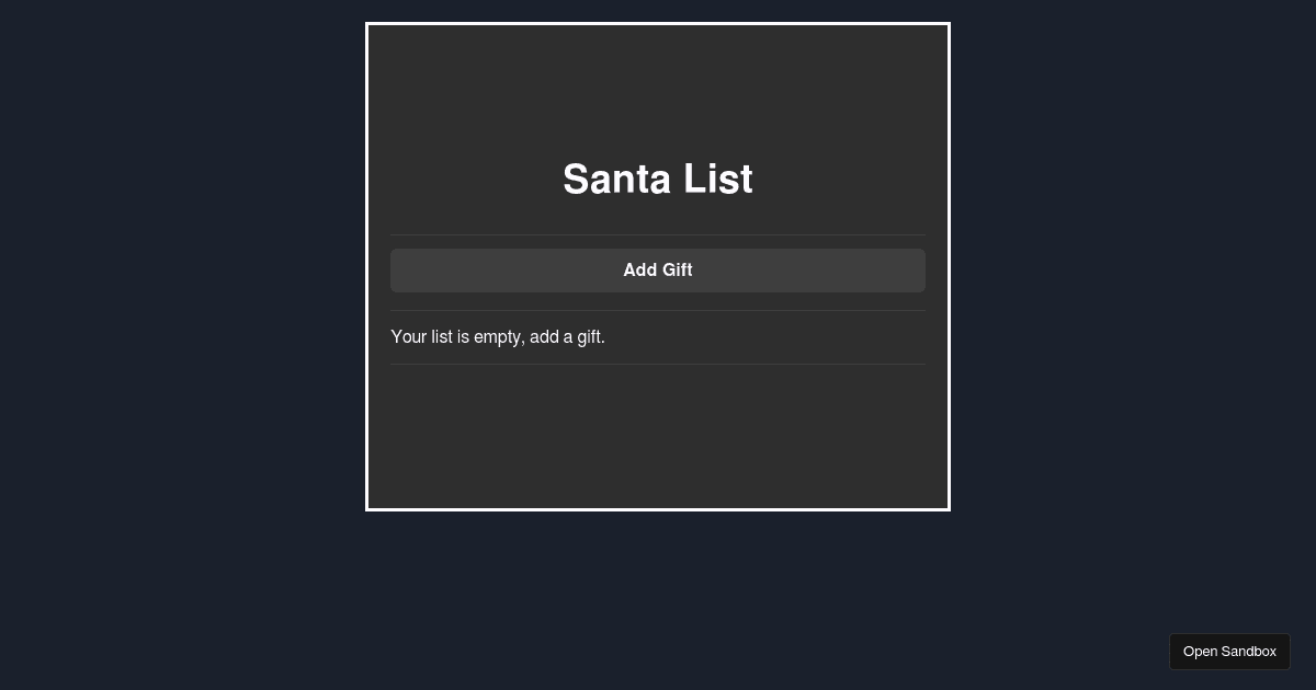 adviency - Codesandbox