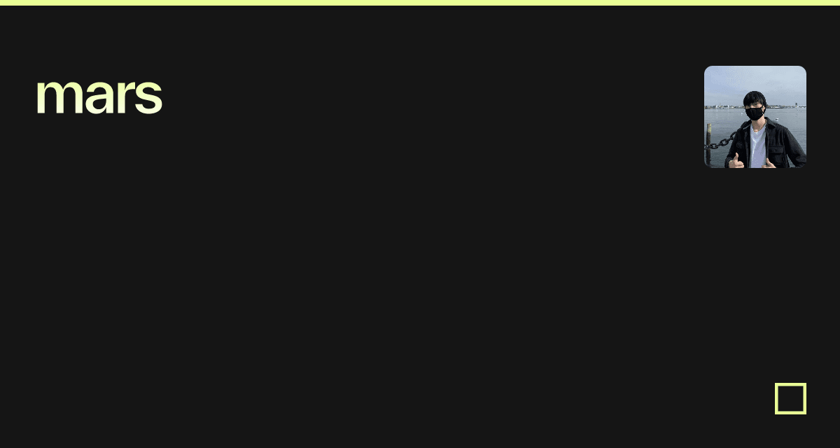 mars - Codesandbox