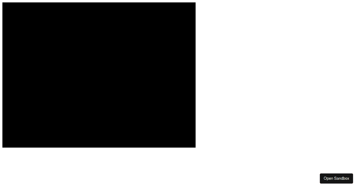 WebGL (forked) - Codesandbox