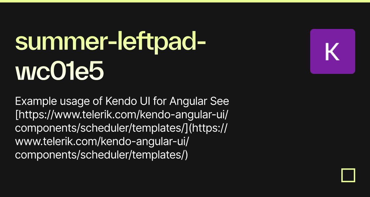summer-leftpad-wc01e5 - Codesandbox