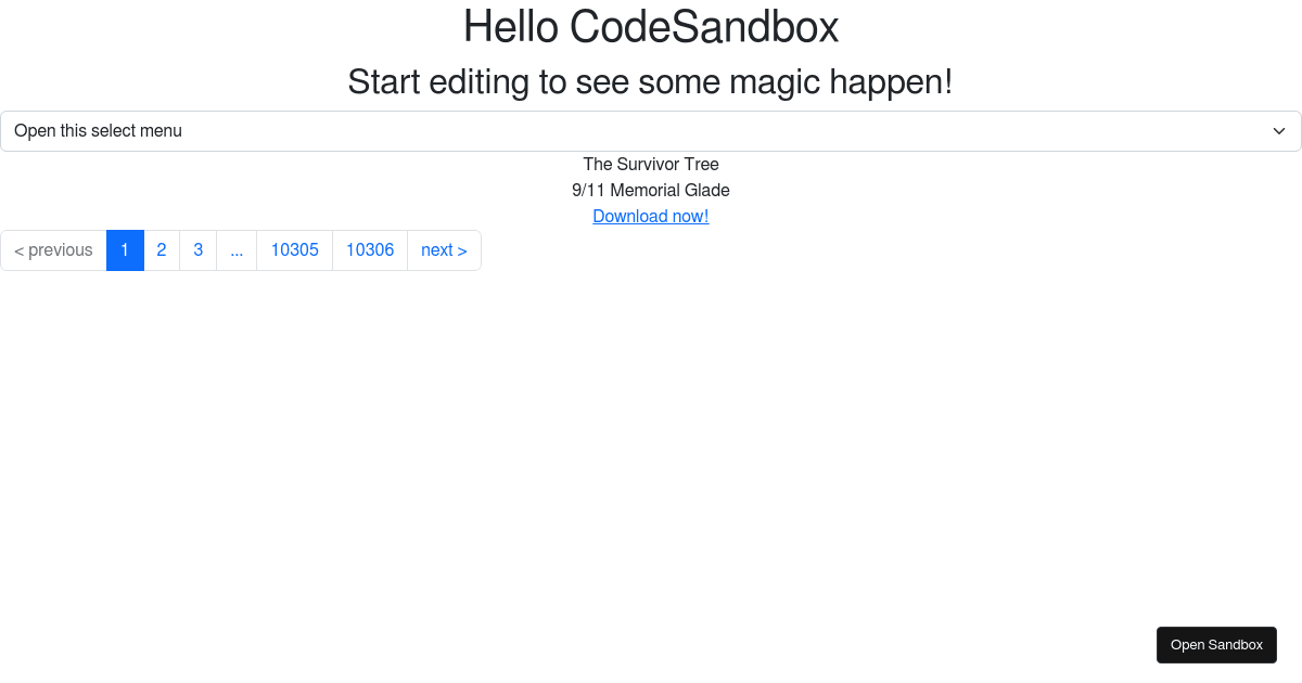 React Interview Table Sort Filter Pdf Codesandbox