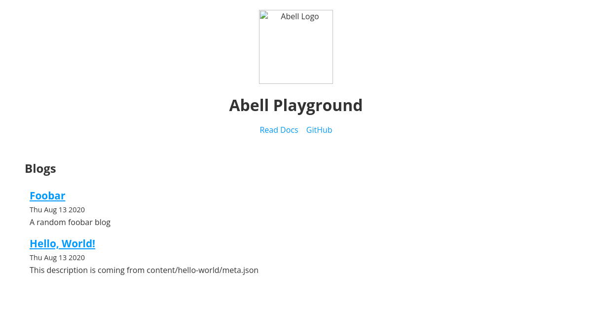 abell-playground - Codesandbox