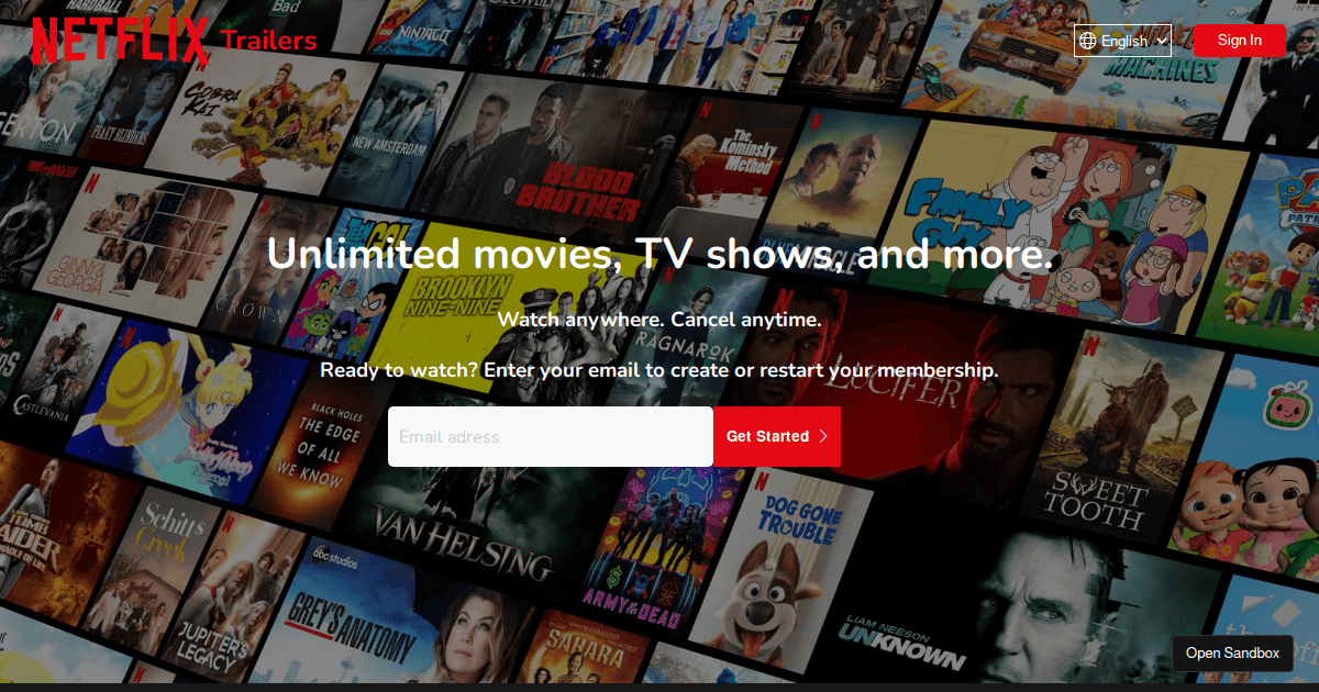 netflix-clone - Codesandbox