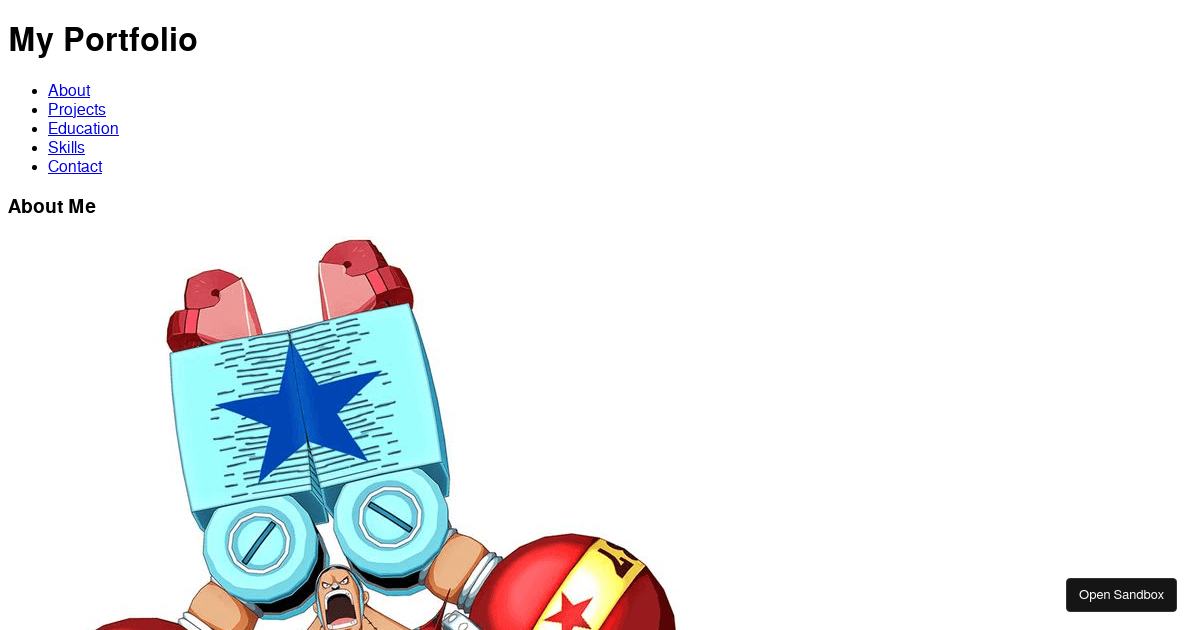 Html Assignment Codesandbox 3750