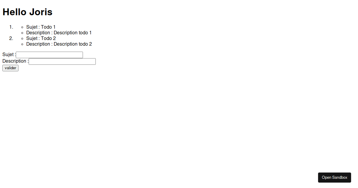 AngularJS (forked) - Codesandbox