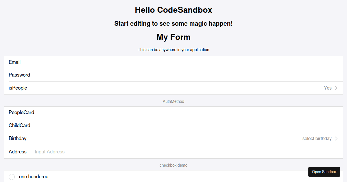formik-and-antd-mobile - Codesandbox