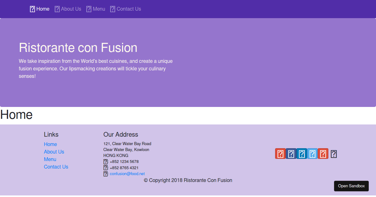 restaurante-con-fusion - Codesandbox