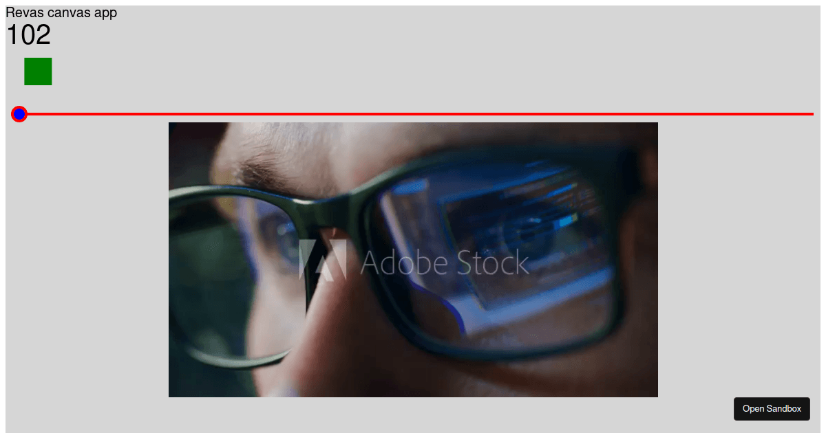 react canvas - Codesandbox