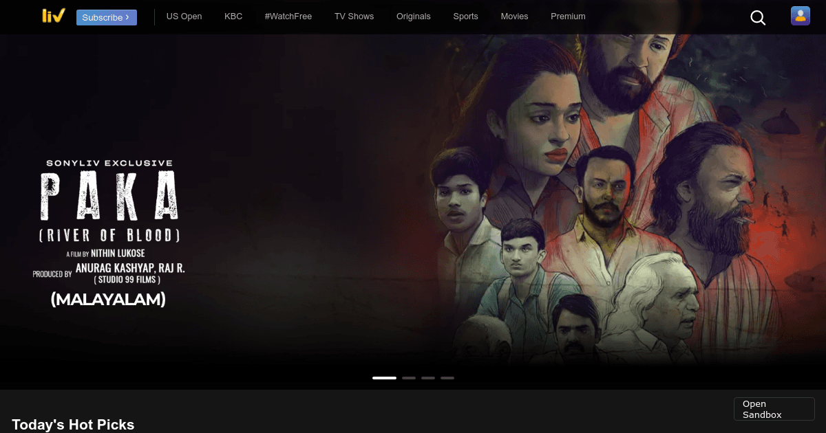 sony-liv-clone - Codesandbox