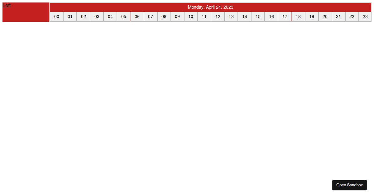 Timeline Demo - Sticky header (forked) - Codesandbox Timeline Demo - Sticky header (forked) - Codesandbox
