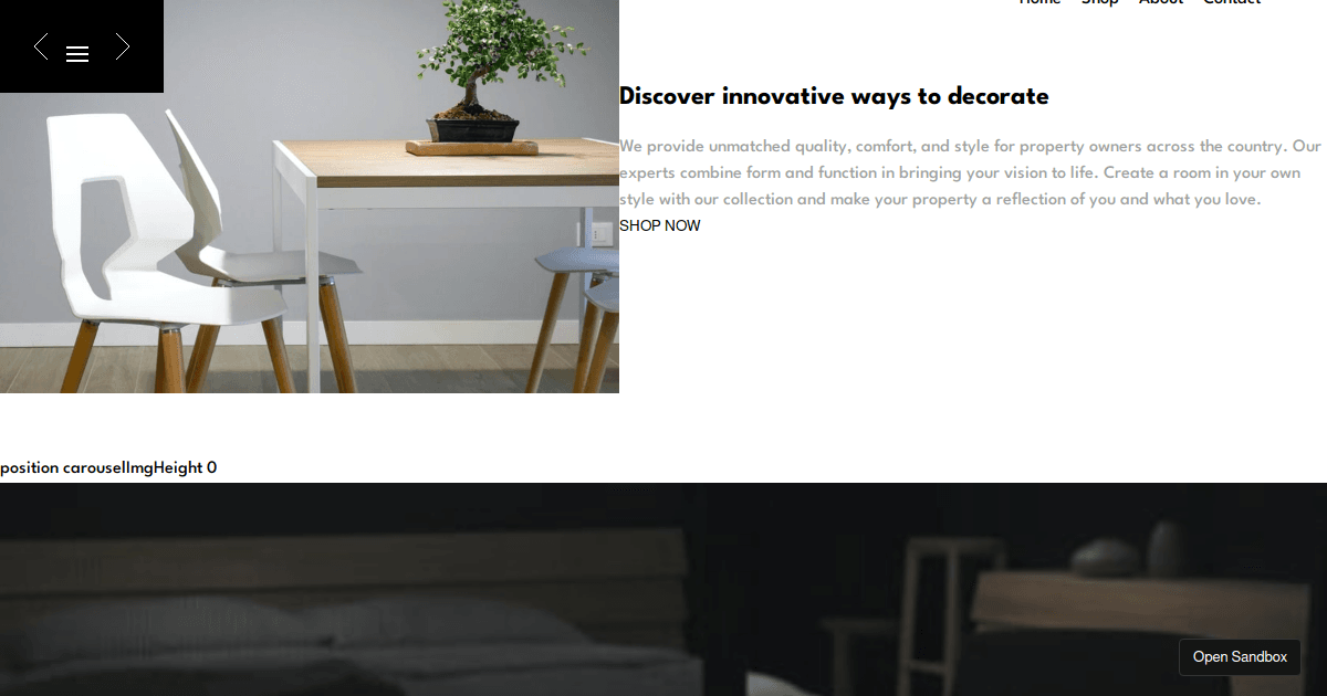 Ao Room Homepage Master Frontend Mentor Css Slider Codesandbox