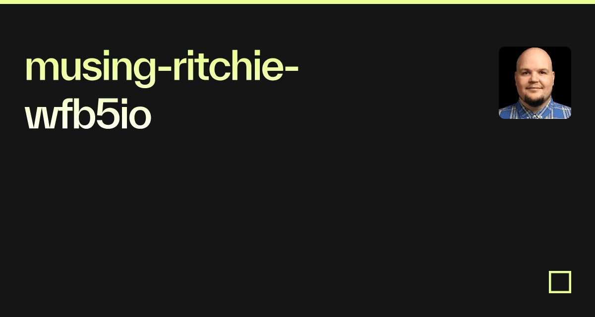 musing-ritchie-wfb5io - Codesandbox