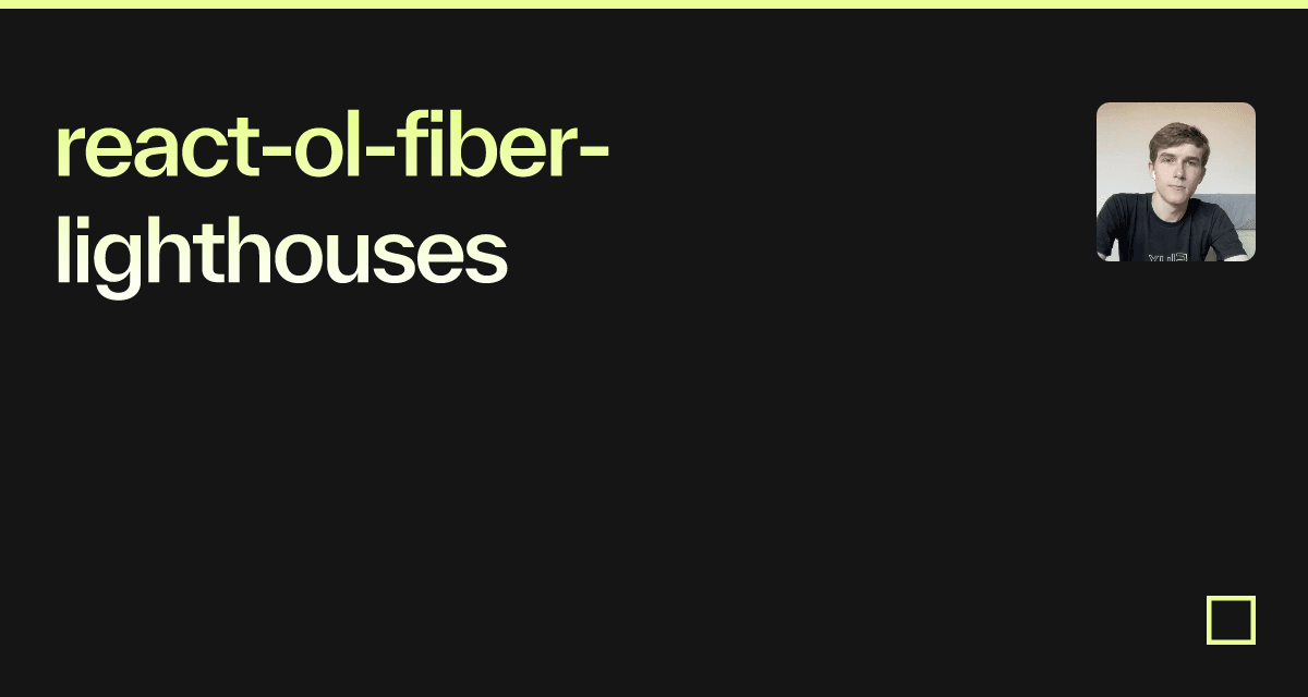 react-ol-fiber-lighthouses - Codesandbox