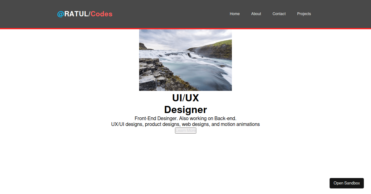 ultimate-website-design - Codesandbox