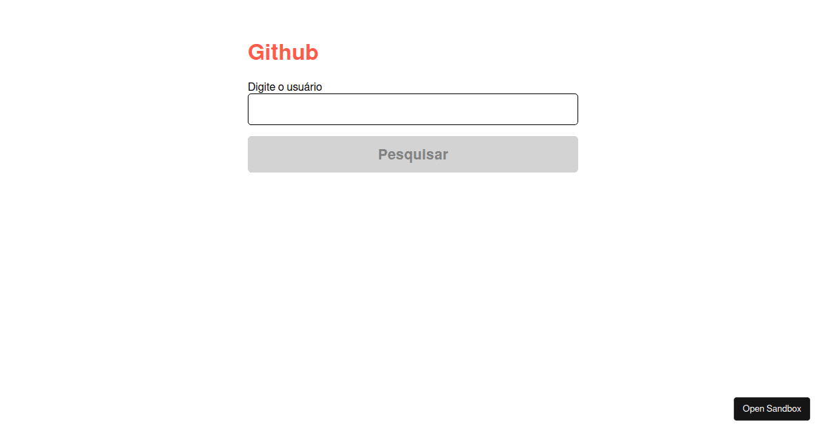 LeticiaSoares/frontend-github-api - Codesandbox