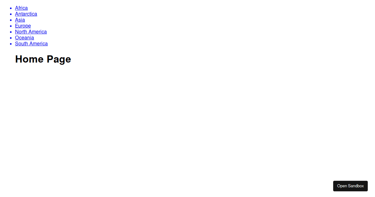 GraphQl Apollo Cliente Countries API integration - Codesandbox GraphQl Apollo Cliente Countries API integration - Codesandbox