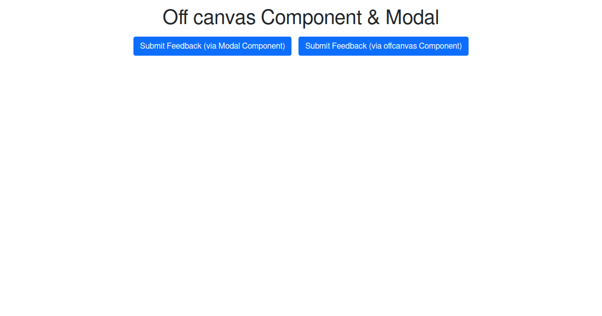 Feedback Form - Codesandbox