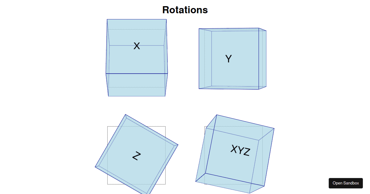 rotations bis - Codesandbox