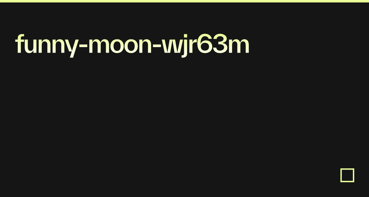 funny-moon-wjr63m - Codesandbox