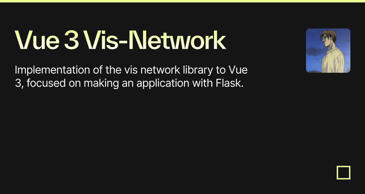 Vue 3 Vis Network Codesandbox