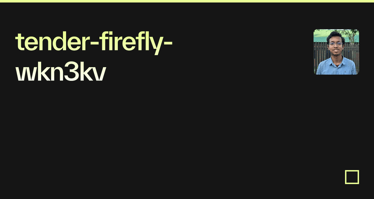 tender-firefly-wkn3kv - Codesandbox