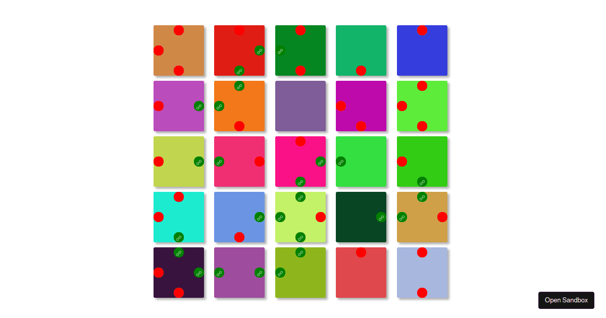 grid-with-random-tile - Codesandbox