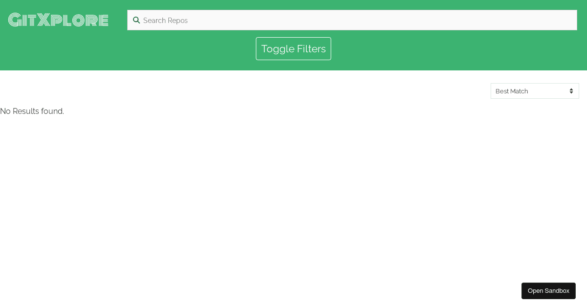 appbaseio-apps/gitxplore-app - Codesandbox