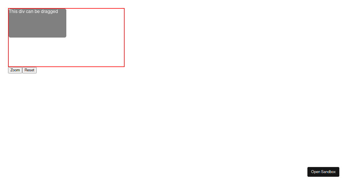 react-easy-panzoom example - Codesandbox