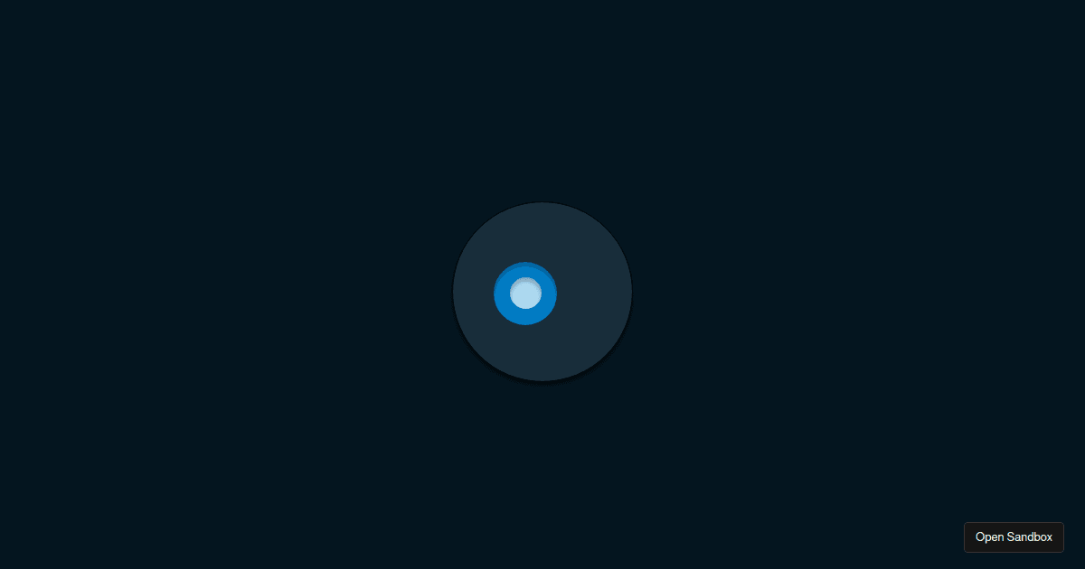 center button - Codesandbox