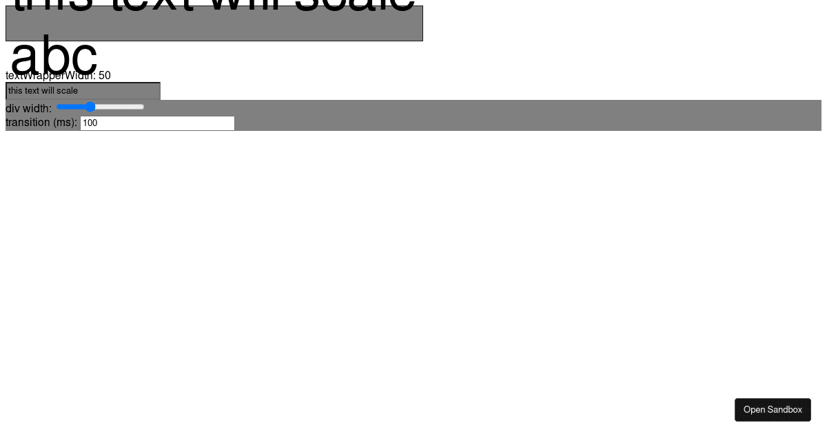 vue-responsive-text - Codesandbox