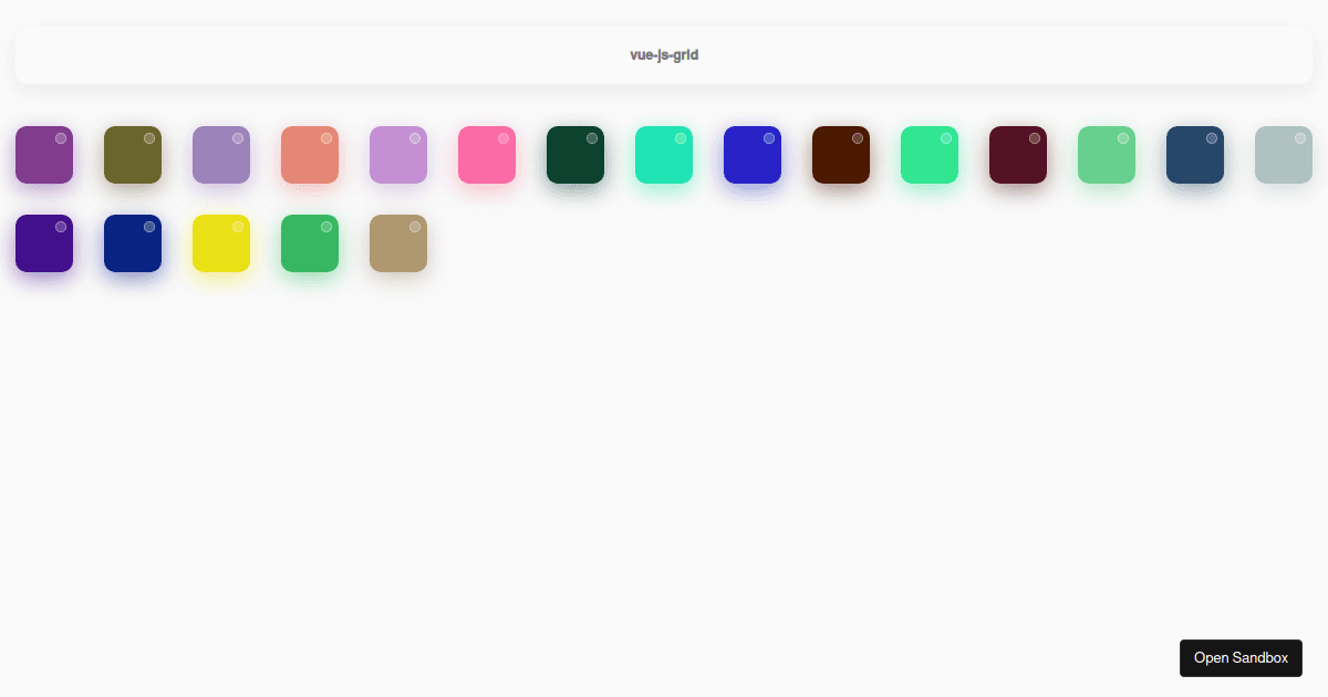 vue-js-grid - Codesandbox