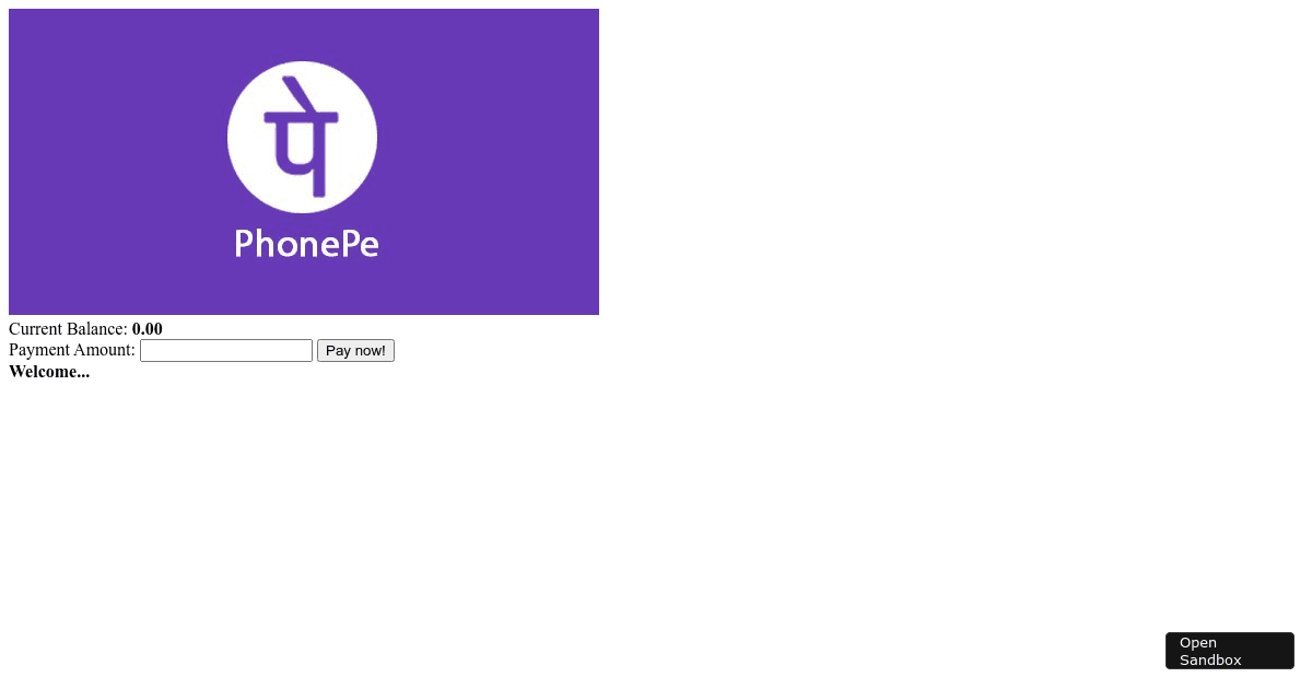 PhonePe-Payment-Simulation-Problem - Codesandbox