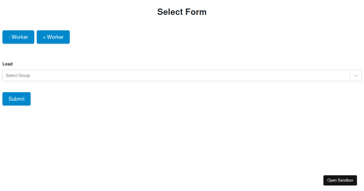 useFormik - Codesandbox
